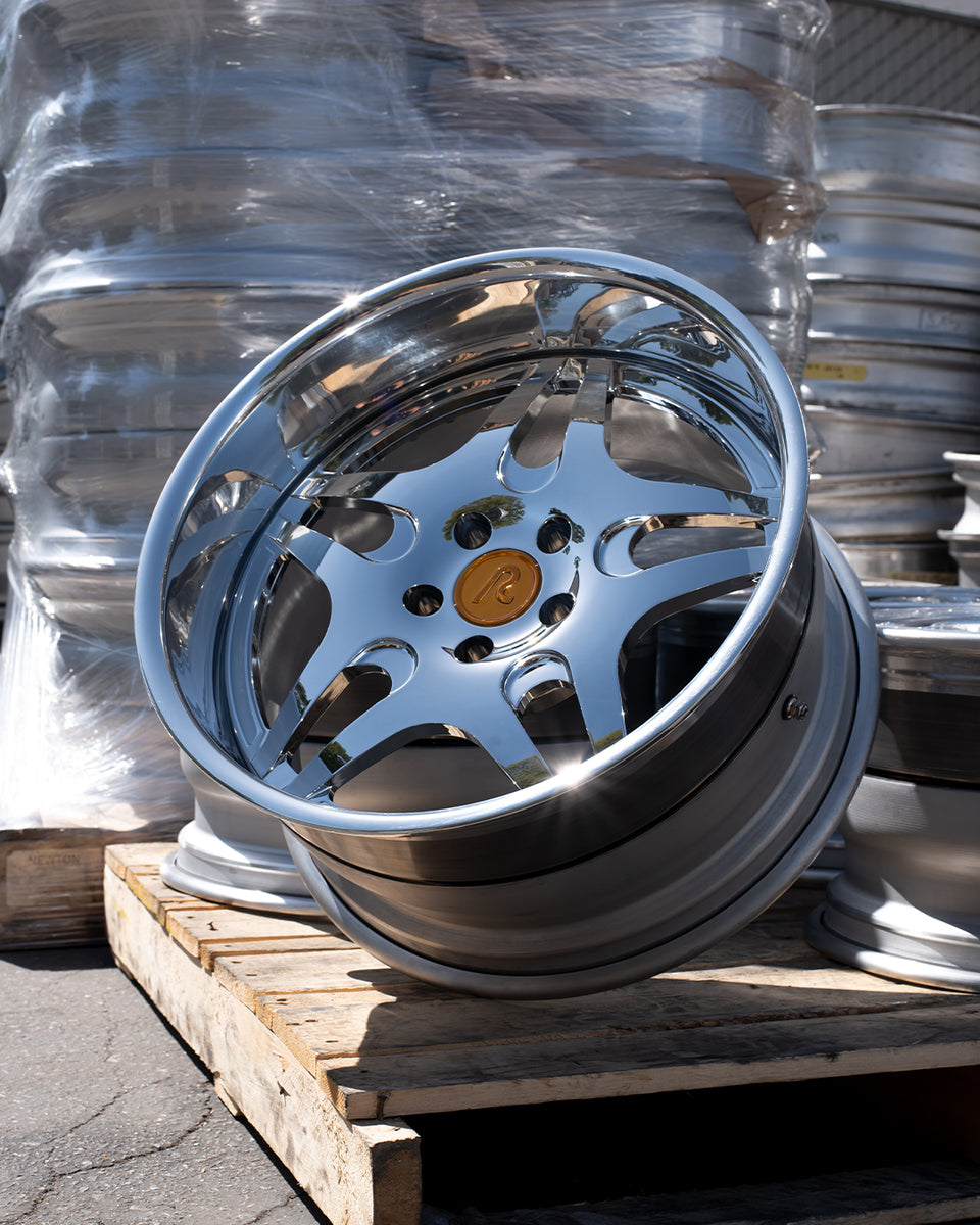 DTM.06 TRIPLE CHROME W/ BULLION GOLD – Revolve Wheels
