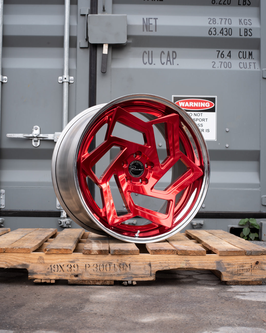 RS.674 CONCAVE HI POLISH CANDY RED – Revolve Wheels